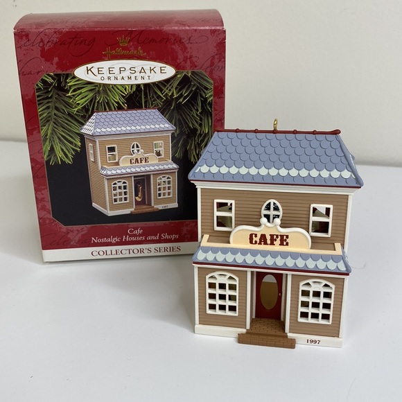 Hallmark | Holiday | Vintage 997 Cafe Hallmark Keepsake Christmas ...